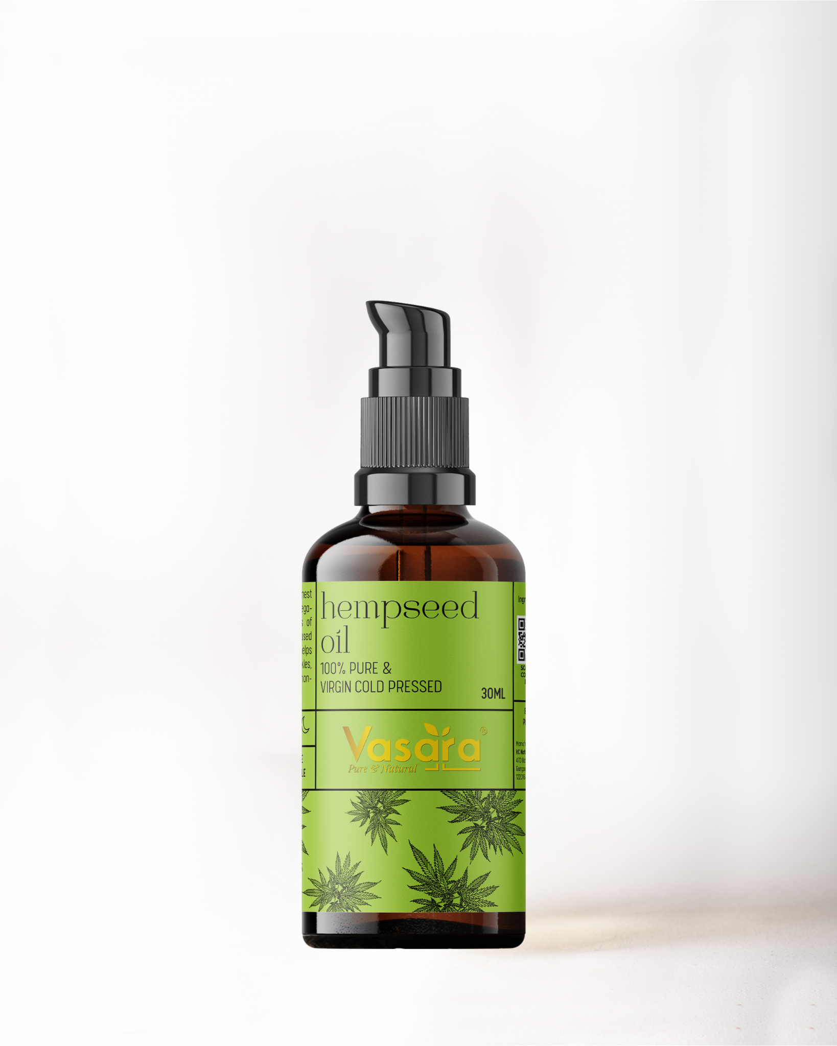 Cold Pressed Hempseed Oil 30ml | Superfood Oil – VASARA OILS