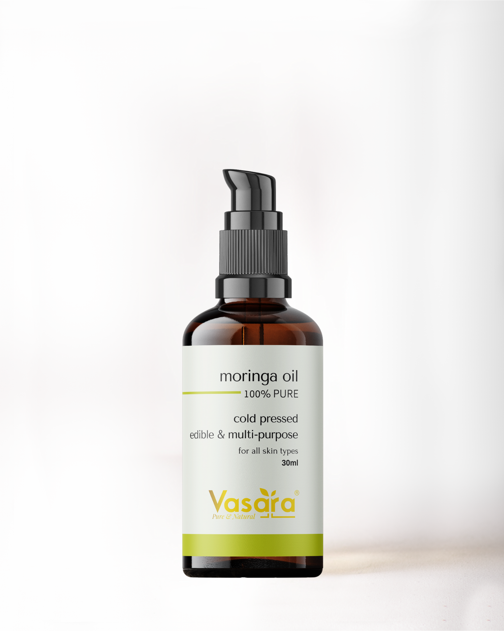 Cold Pressed Moringa Oil 30ml | Superfood Oil | Vasara Oils – VASARA OILS